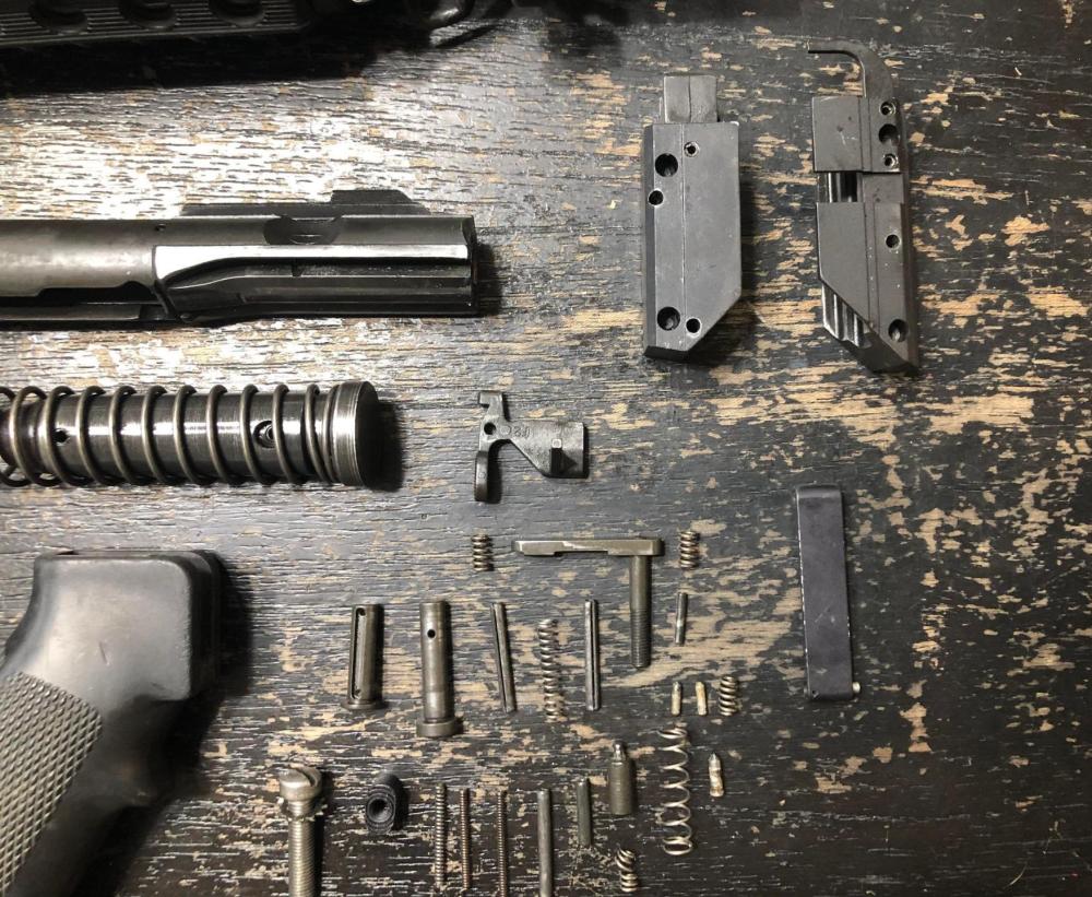 Colt 635 9mm SMG 10.5" A1 Complete Parts Kit N1 Stock - SOLD - Parts ...