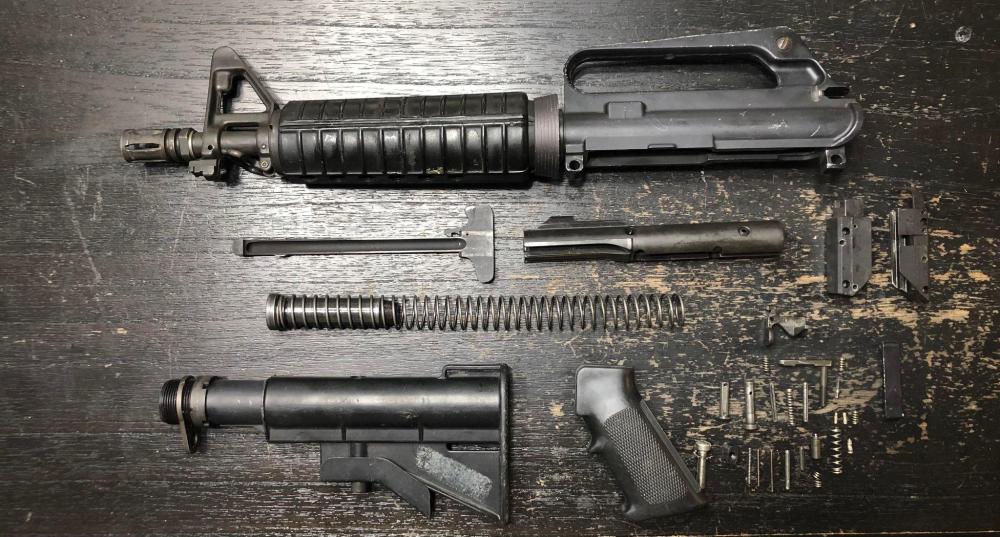 Colt 635 9mm SMG 10.5" A1 Complete Parts Kit N1 Stock - SOLD - Parts ...