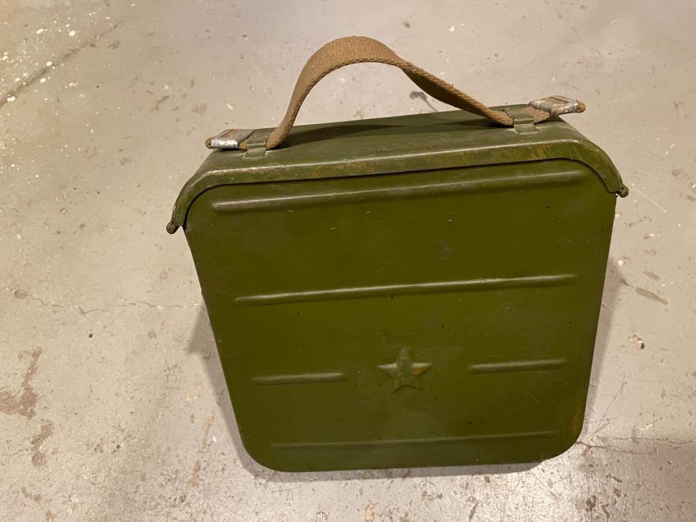 WTS: maxim ammo cans each with a 250 rd. belt of non disintegrating ...