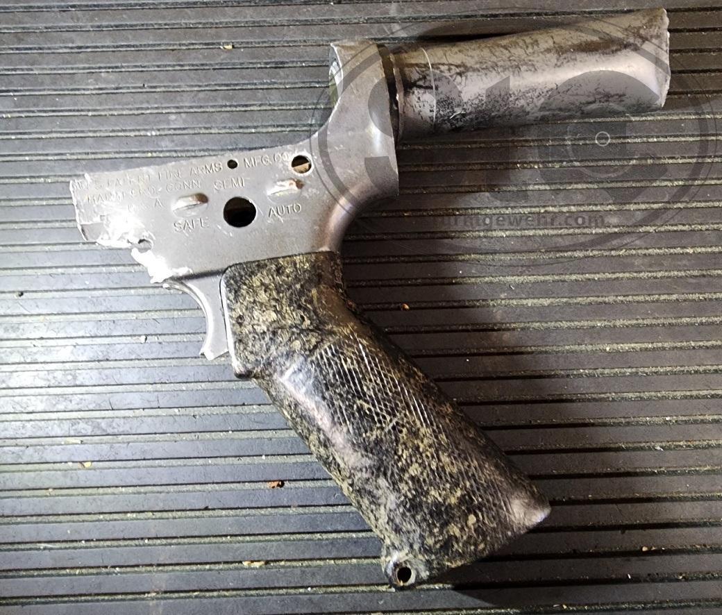 Colt M16 Captian Crunch Demilled Receiver Paperweight - Collectors ...