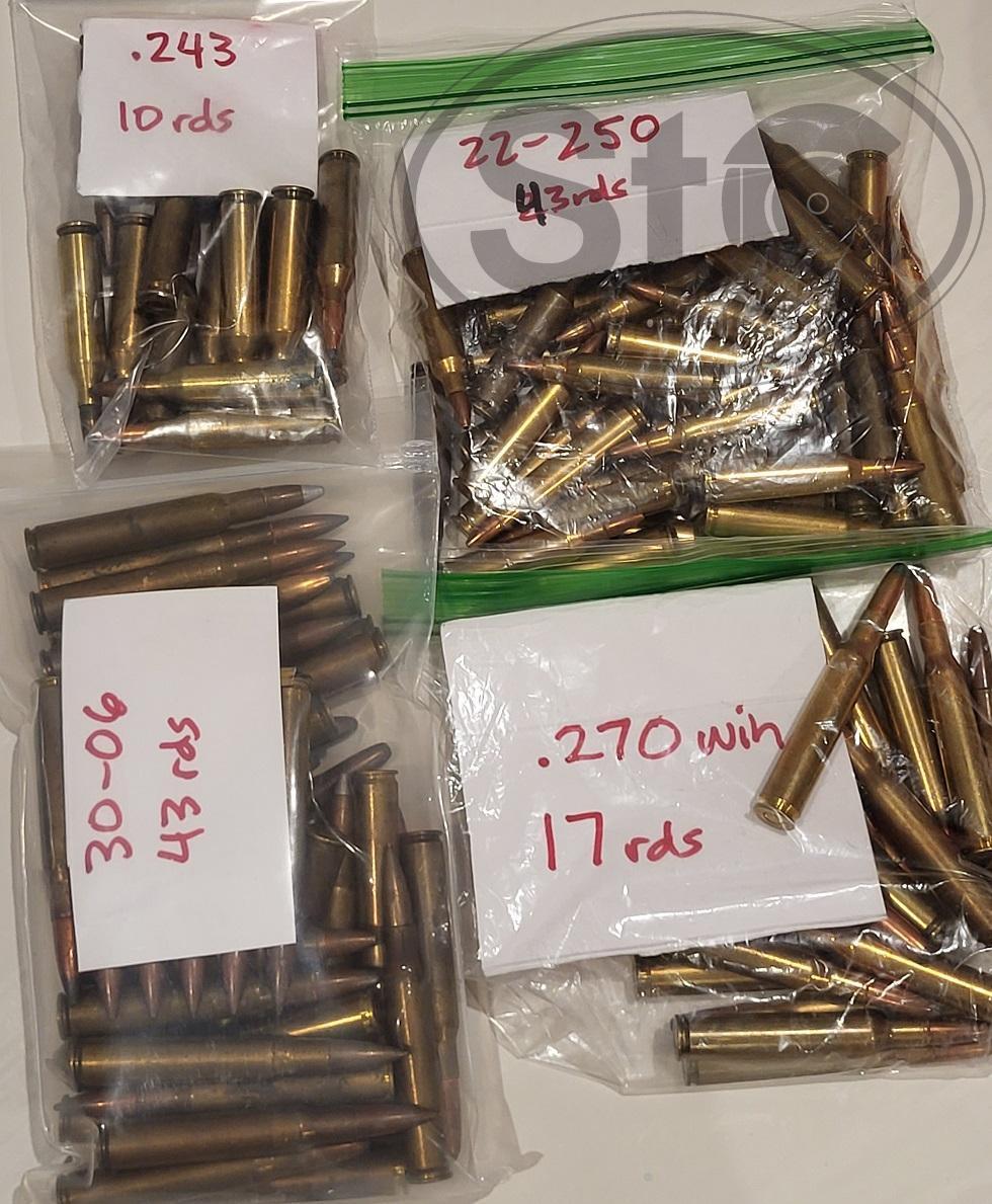 WTS: Mixed loose ammo Rifle Pistol Revolver Odd ball lots - Ammunition ...
