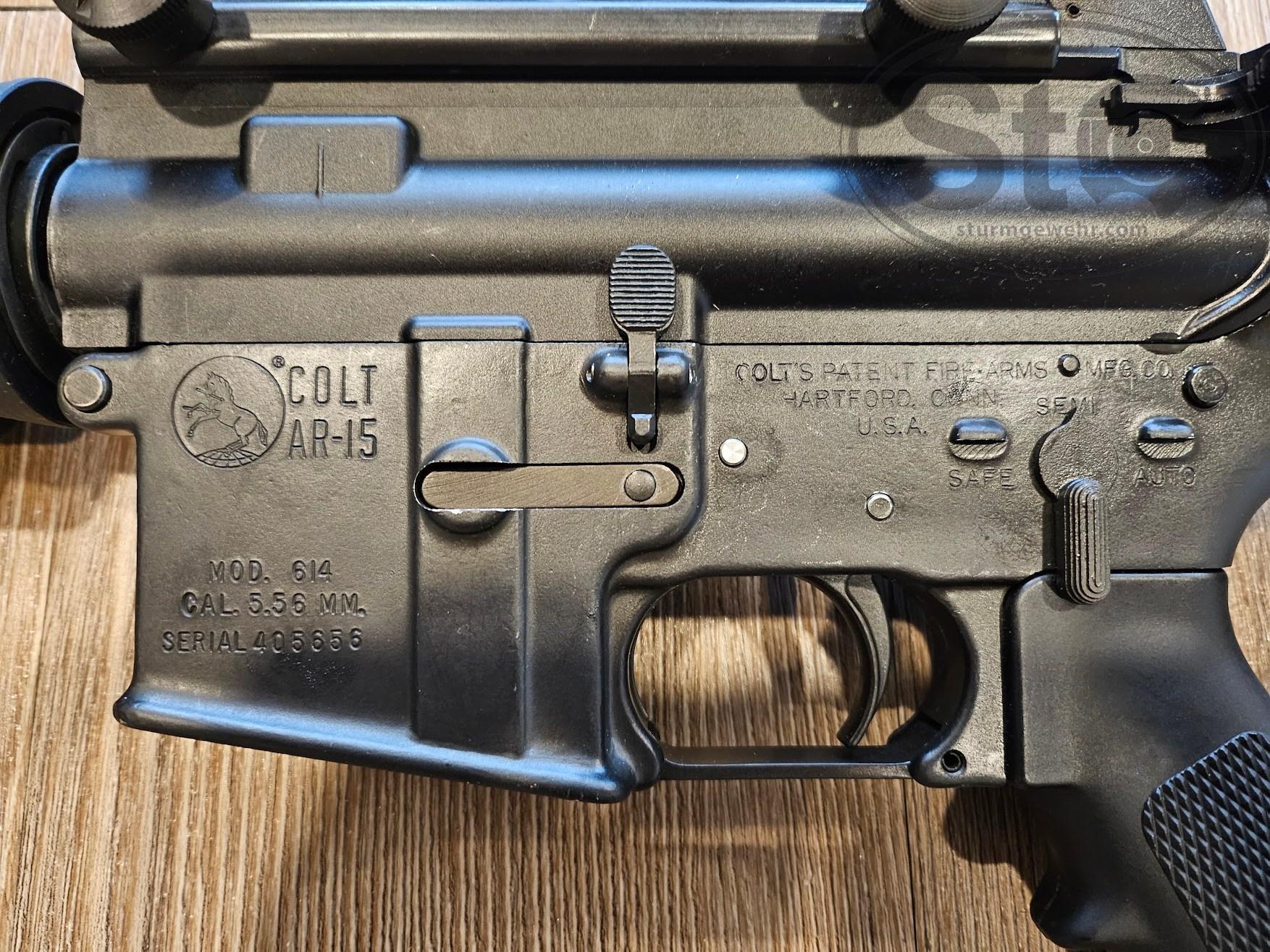 [SOLD] WTS: Transferable Colt 614 $36.5K - NFA Market Board ...