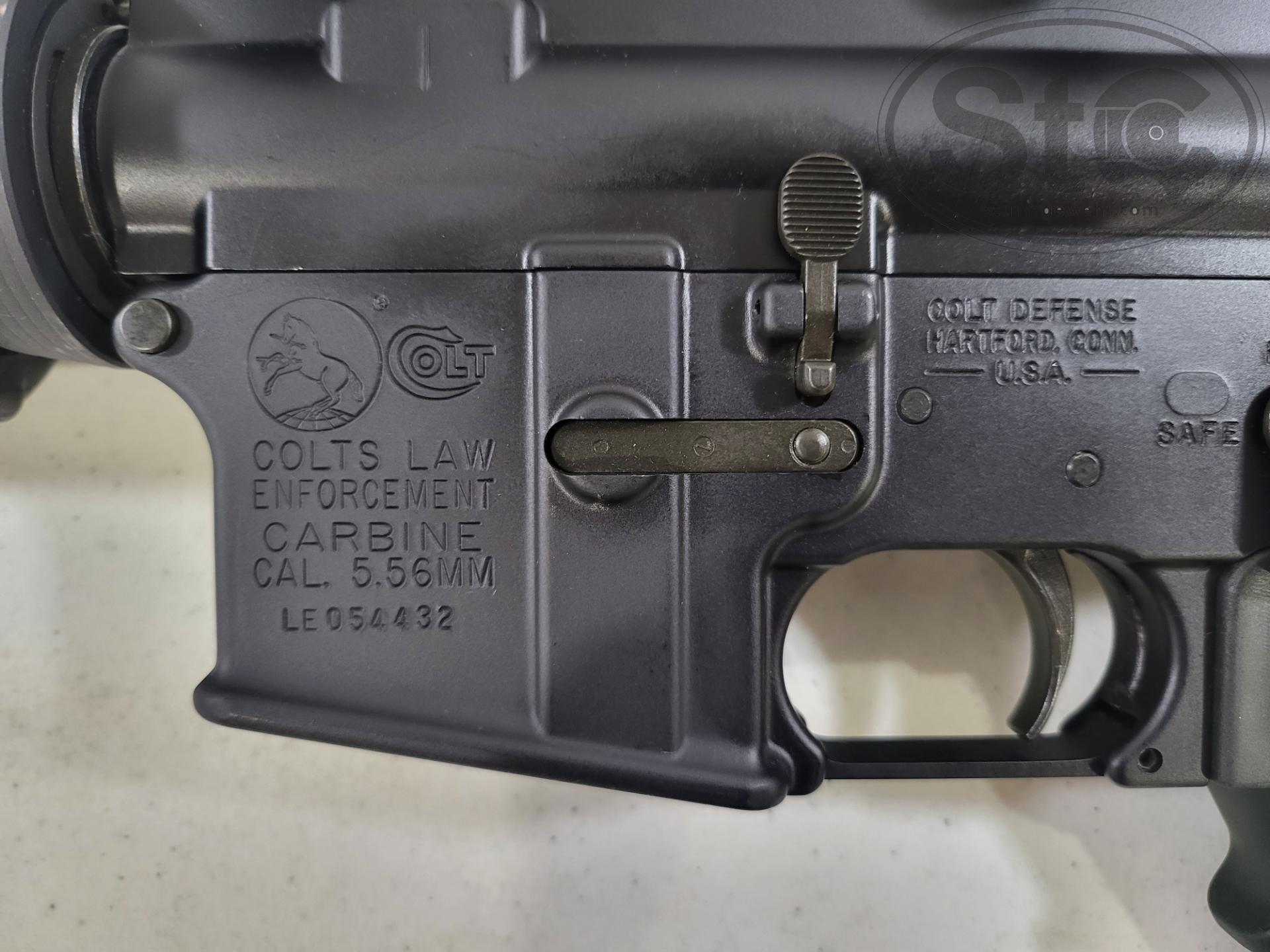 SOLD Original LEO COLT AR15 w/ Colt Mag - Semi-Auto Market Board ...