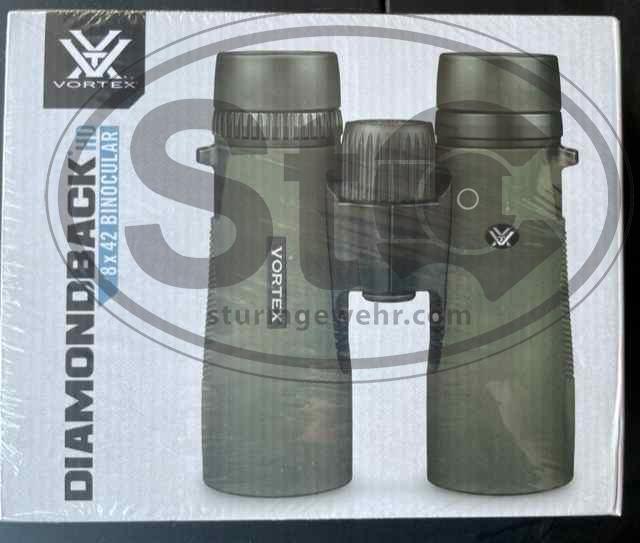 Diamondback HD Vortex Binoculars 8x42 New in Box Range Hiking Hunting ...