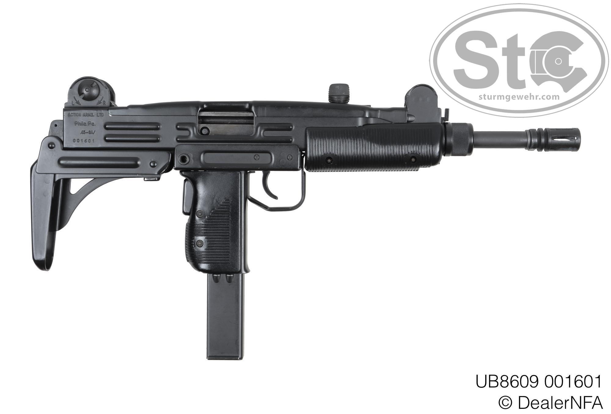 IMI UZI with SWD Daniel 9mm Bolt, Excellent - NFA Market Board ...