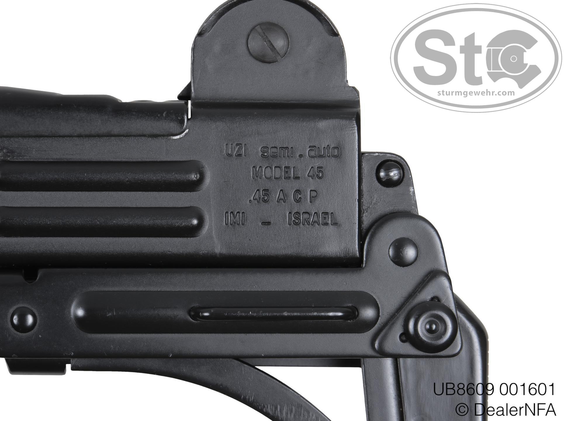 IMI UZI with SWD Daniel 9mm Bolt, Excellent - NFA Market Board ...