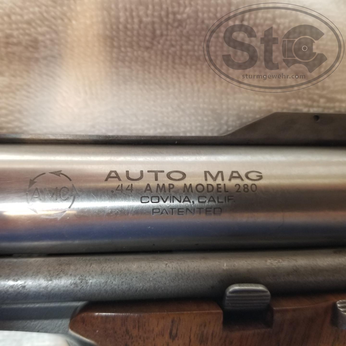SOLD Auto Mag Pistol in 44 AMP with 10" barrel, $2000 - Semi-Auto ...