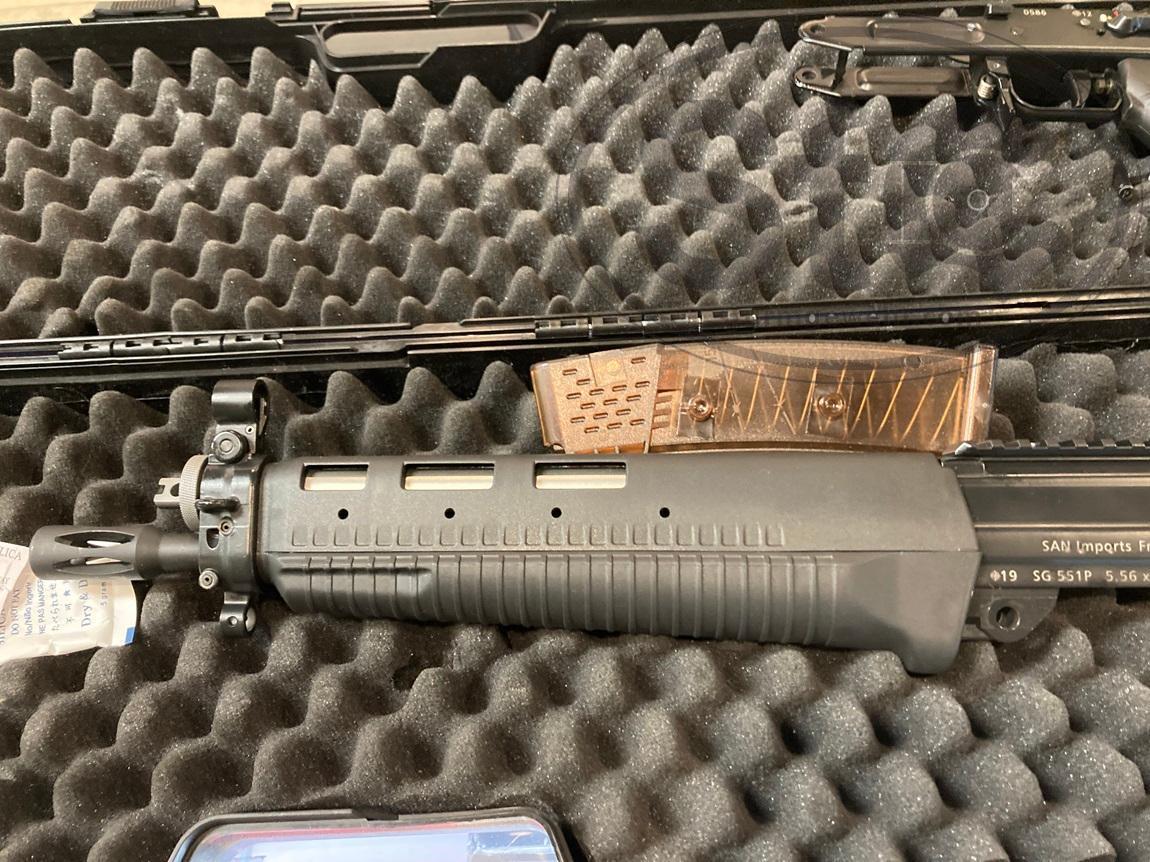 SOLD SIG SAN SWISS ARMS 551 SWAT upper 2 PAYMENT OFFER $3600 - Parts ...