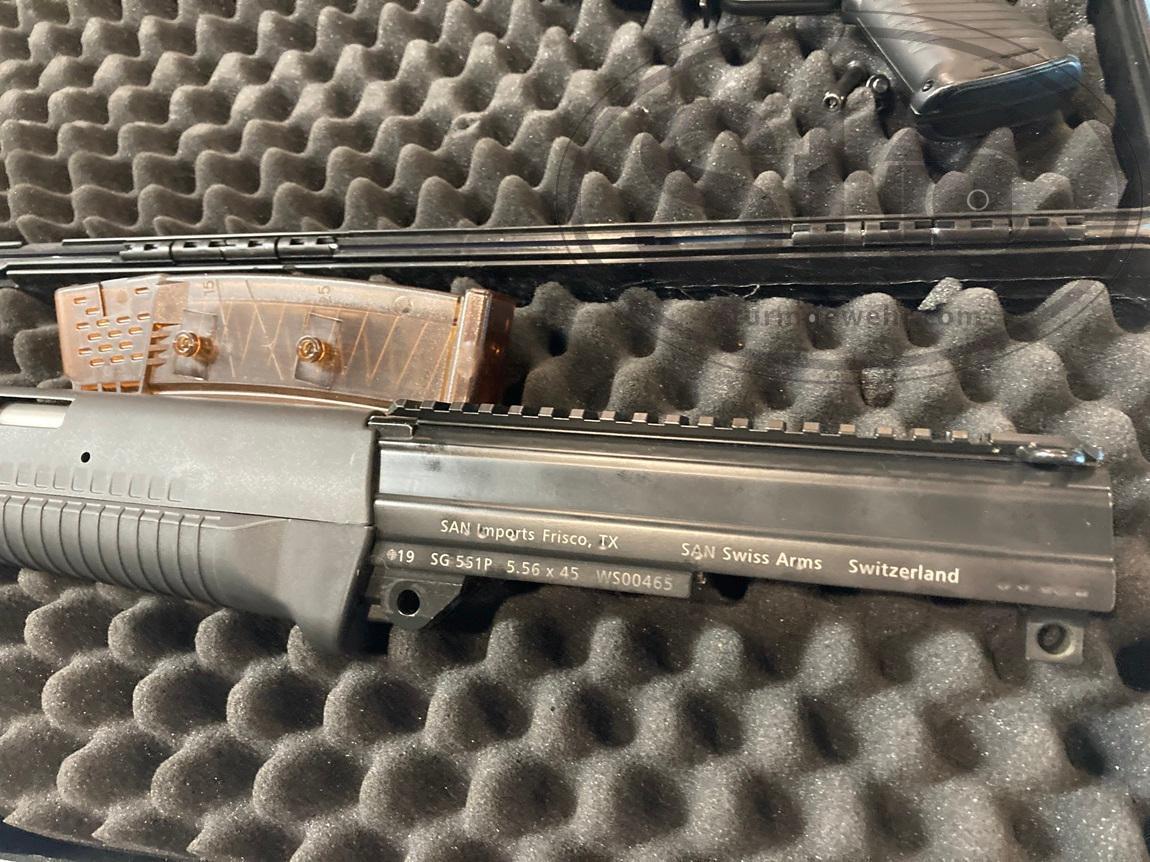 SOLD SIG SAN SWISS ARMS 551 SWAT upper 2 PAYMENT OFFER $3600 - Parts ...