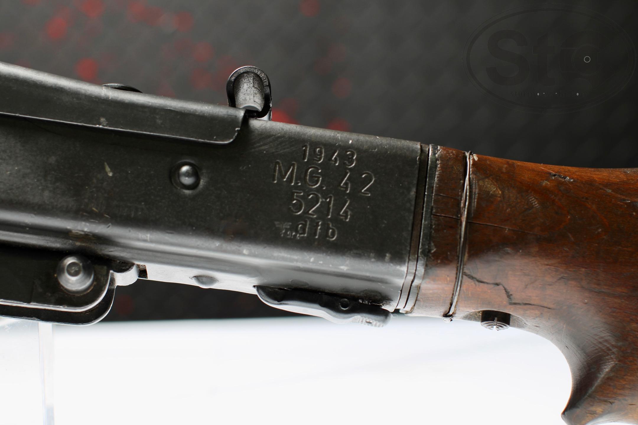 WTS- WWII BRING BACK TRANSFERABLE GERMAN MG42!-SOLD - NFA Market Board ...