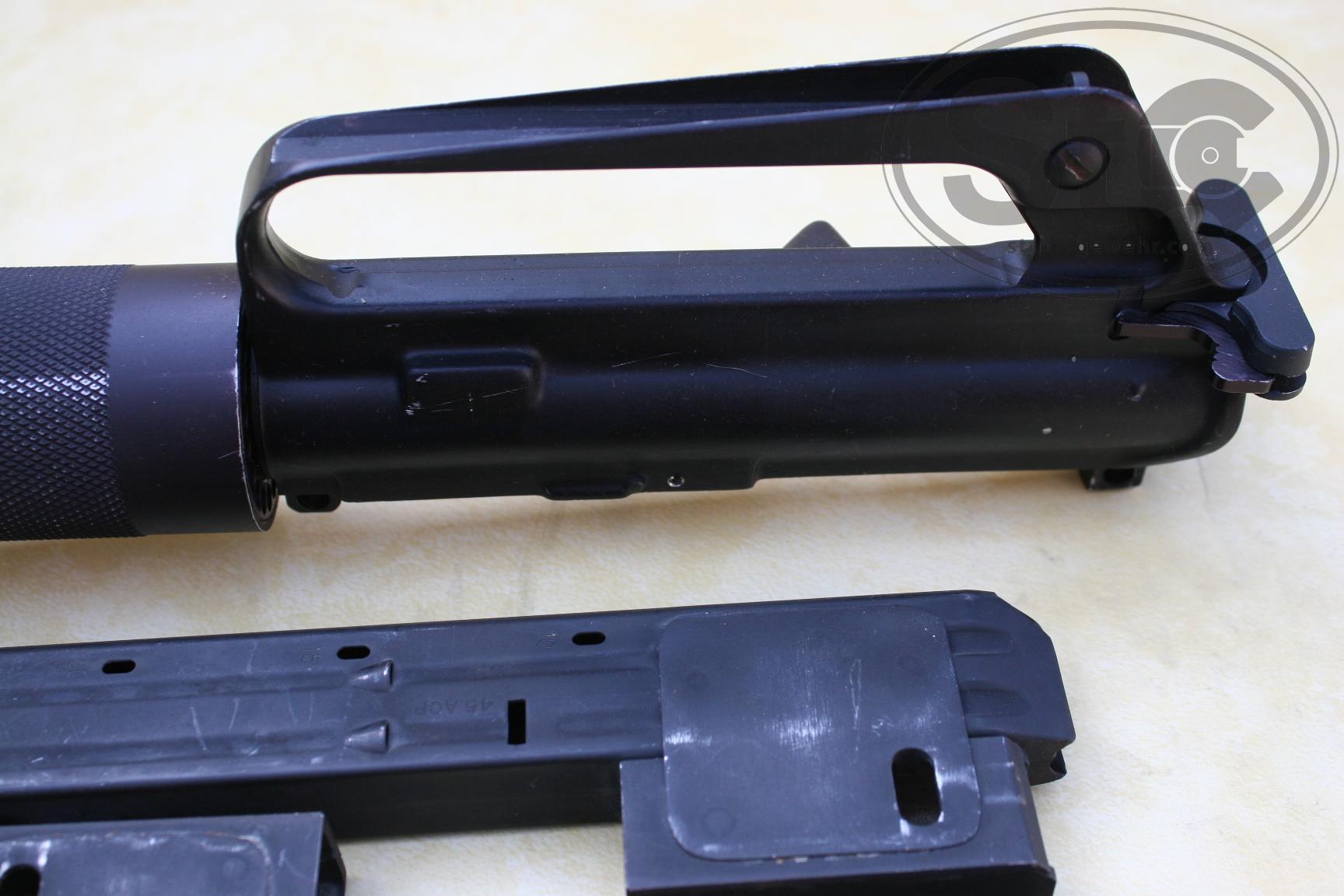 SOLD - Olympic Arms 45 ACP Shorty Upper and MAGS - Parts and ...