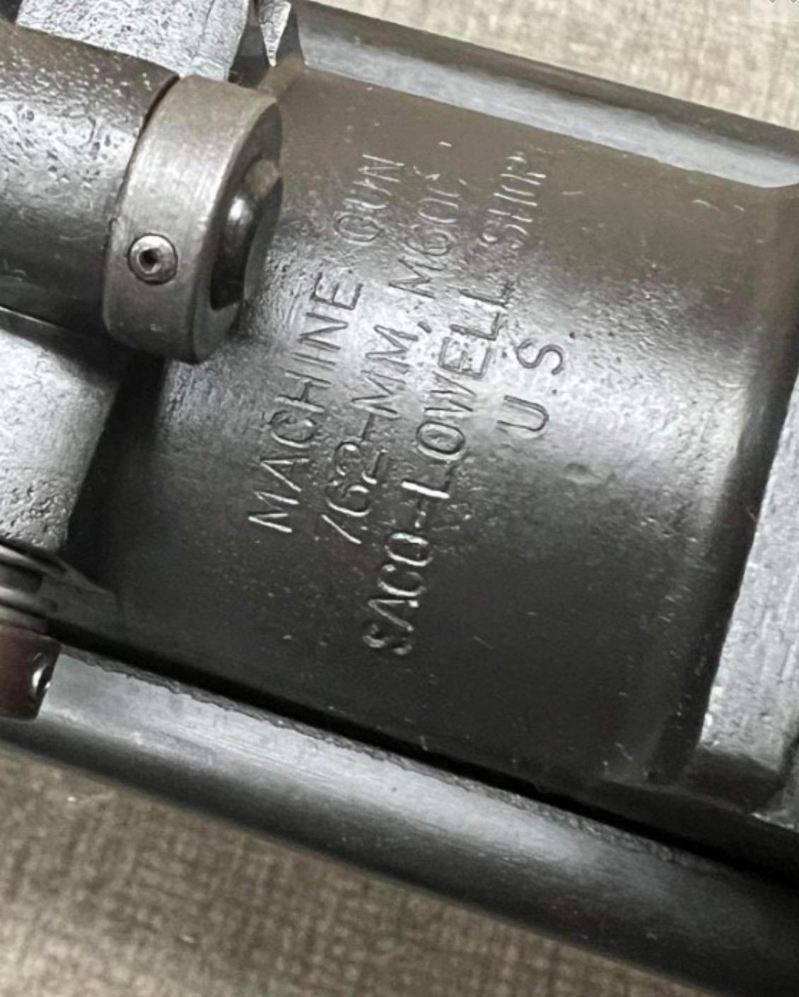 How to tell M60 Manufacture Dates by Trunion Markings - NFA / Semi ...