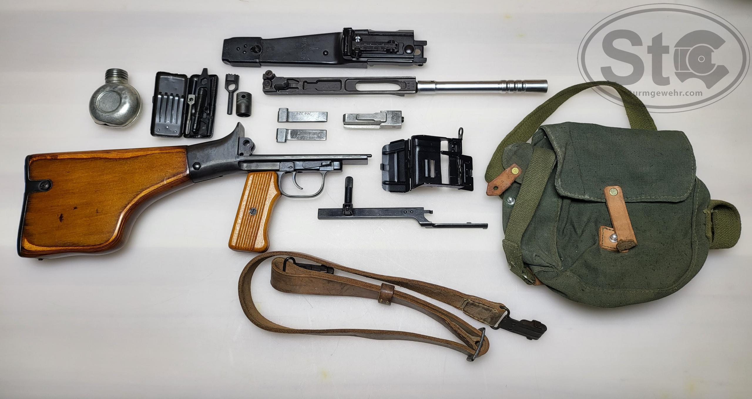 SOLD: Russian NOS RPD Parts Kit - Added ammo and belts. - Parts and ...