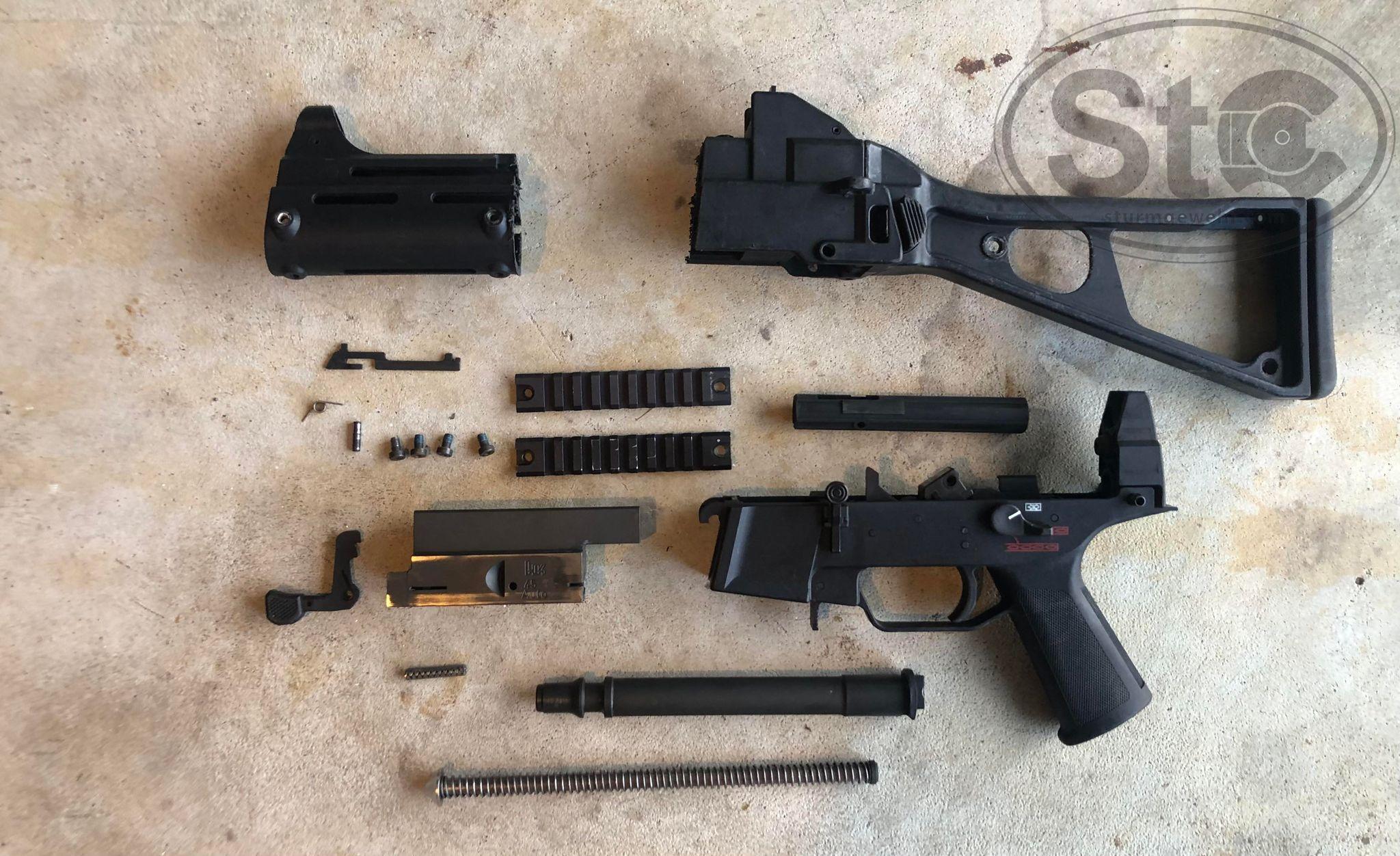 Heckler & Koch UMP45 / UMP40 Parts Kit + Magazines and Spare Parts SOLD ...