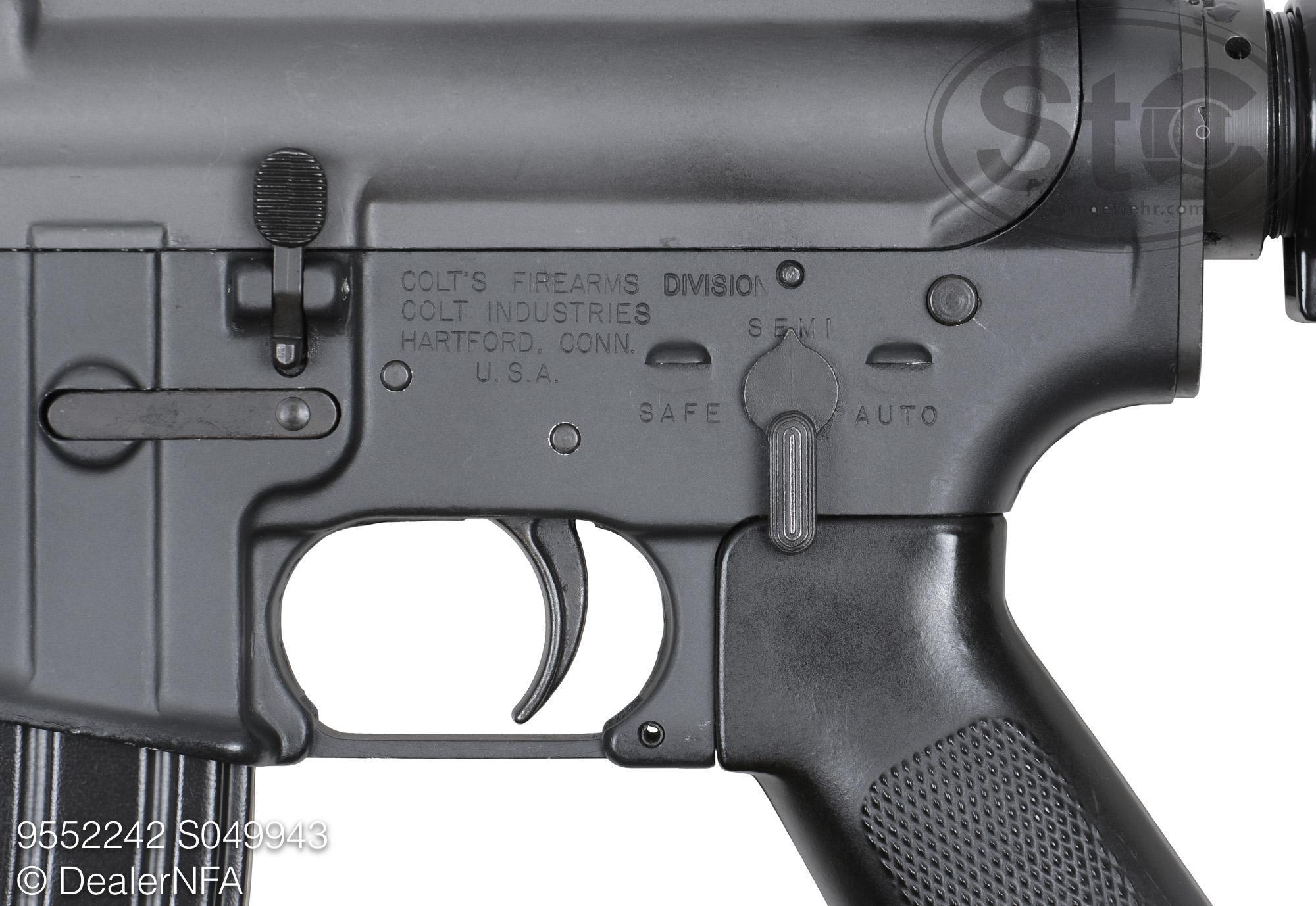 Colt, Factory Carbine with Gemtech Suppressor - NFA Market Board ...