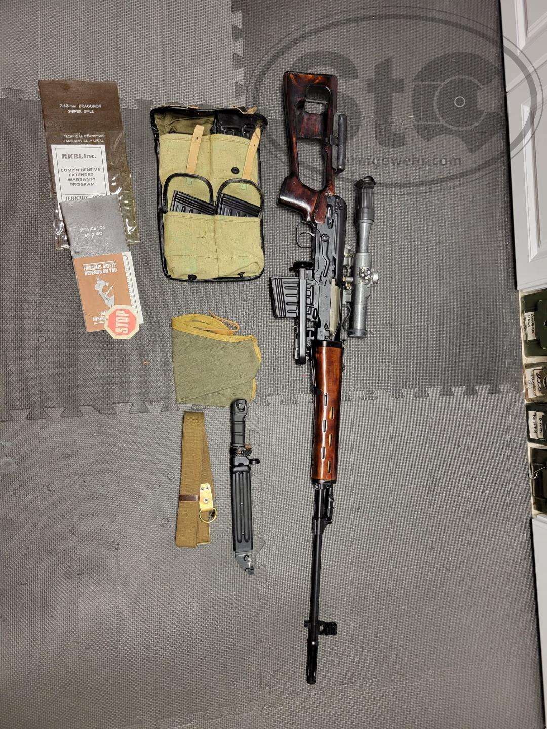 WTS : Russian SVD imported by KBI. NIB. - Semi-Auto Market Board ...