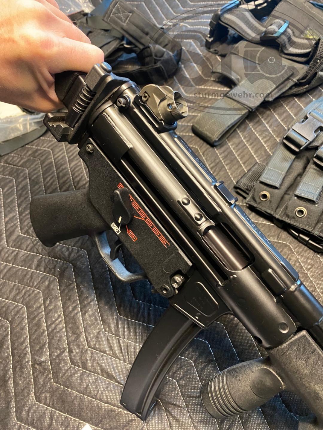 Sold - MP5K-PDW (Dyer) W/ Fleming Sear in German Navy trigger pack $54,000 - SPF - NFA Market ...