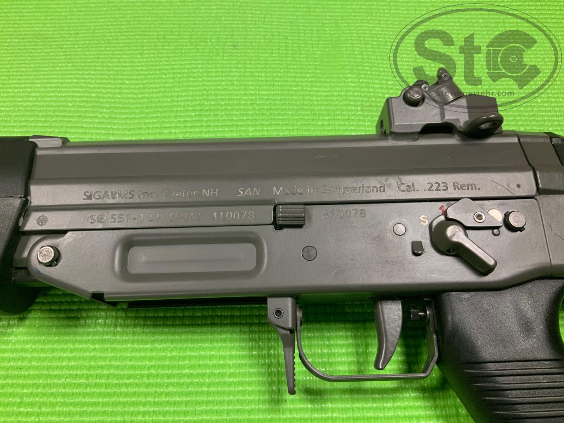 SOLD Sig San Sig 551-2 Swat - Semi-Auto Market Board - Sturmgewehr.com ...