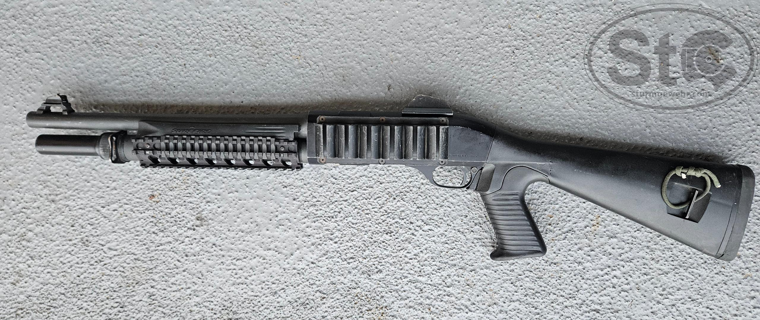 Benelli M1 Super 90 Factory SBS w/ Surefire Rail Forend - PD Trade ...