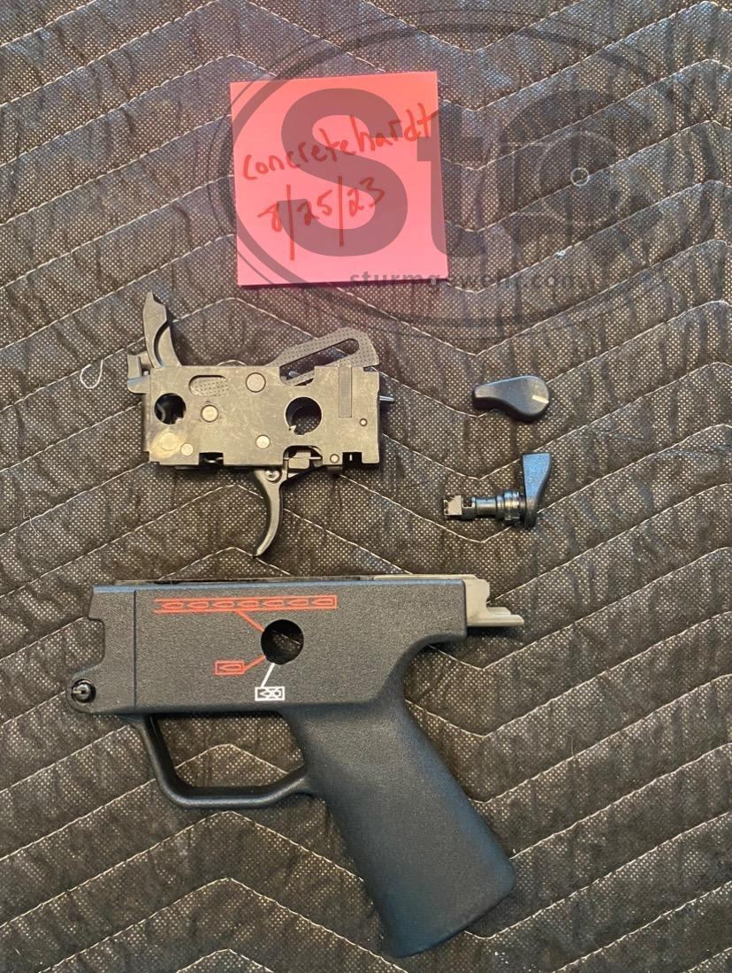 Sold - MP5K-PDW (Dyer) W/ Fleming Sear in German Navy trigger pack ...