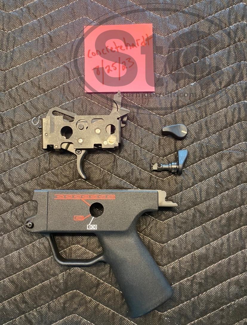 Sold - MP5K-PDW (Dyer) W/ Fleming Sear in German Navy trigger pack ...