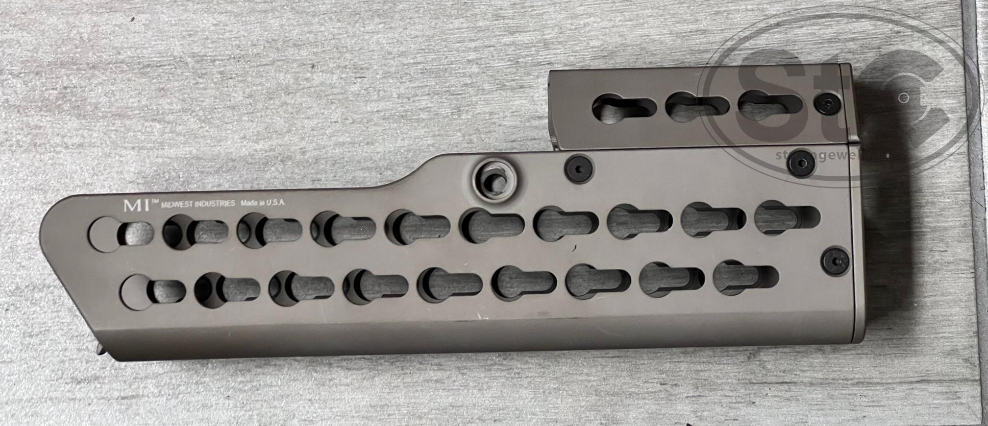 SOLD: Midwest Industries Tavor Extended FDE KeyMod Handguard - Parts ...