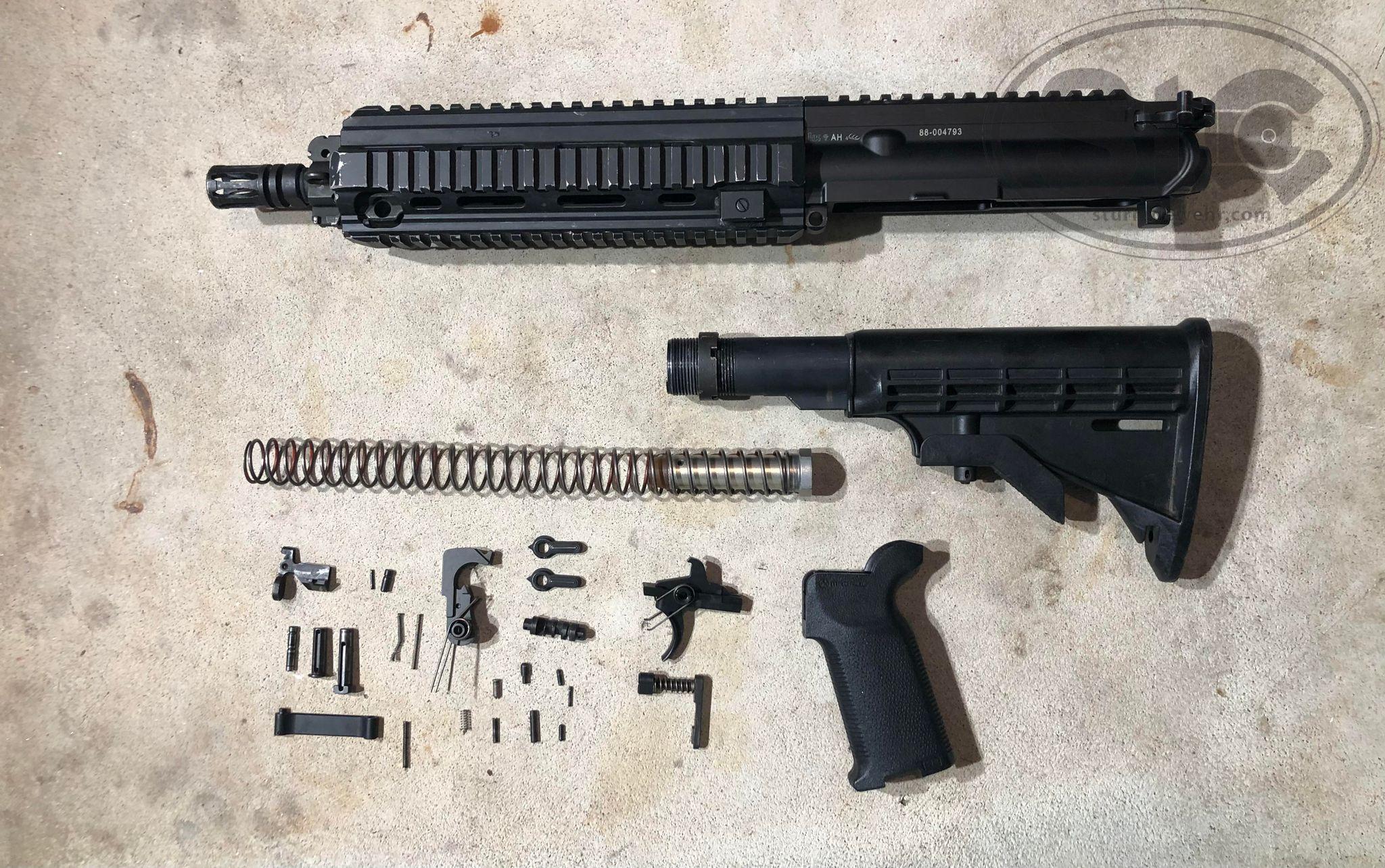 Heckler & Koch HK416 MP5SD A3 + MP5K-N Parts Kits! ALL SOLD - Parts and ...