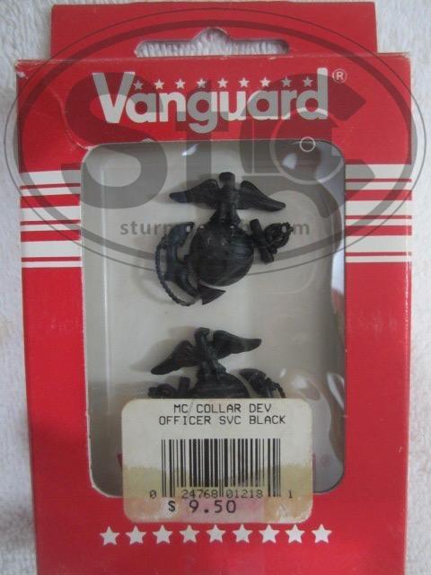 SOLD: Military MC COLLAR DEV OFFICER SVC BLACK dual Insignia $9.50 and ...