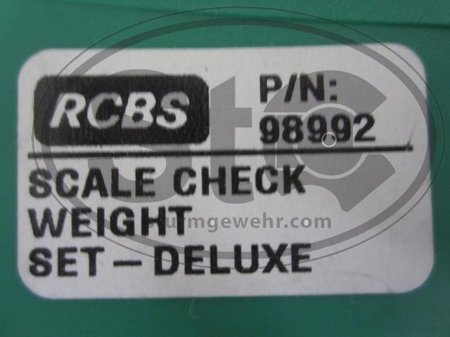 SOLD: (REDUCED) RELOADER'S / RCBS P/N: 98992 Scale Check Weight Set ...