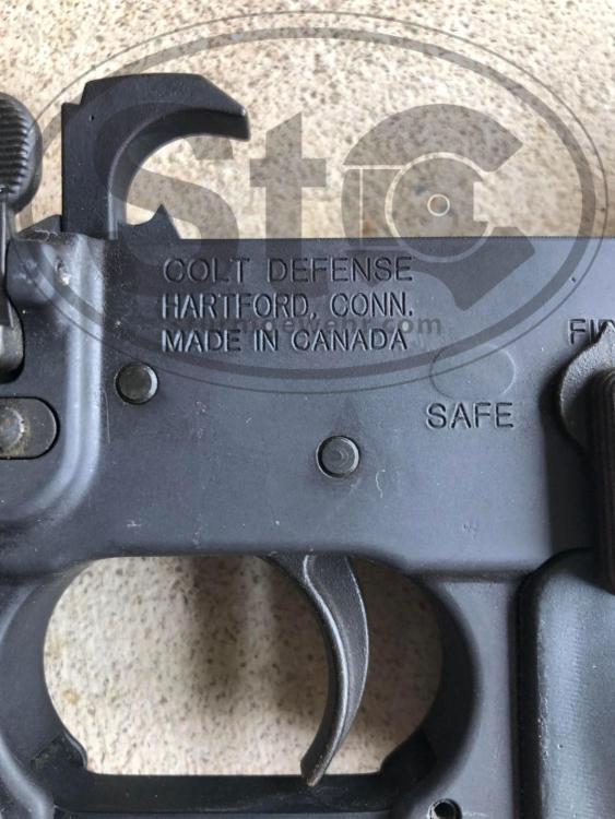 Colt Canada Diemaco M4LE AR15 Complete Lower Receiver - Double Bullet ...