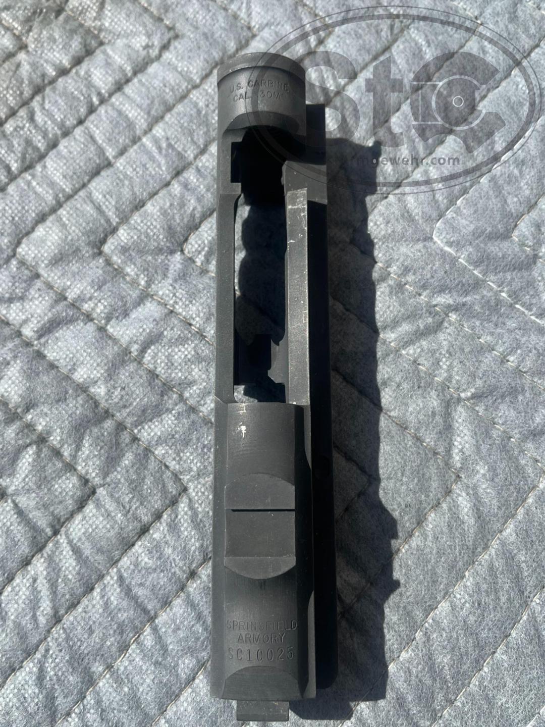 Winchester M1 Carbine receiver (super early 9/'42 Mfgr) & Springfield ...