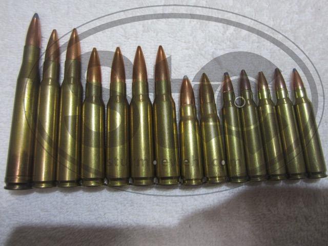 SOLD: Unique ammo consisting of an original bullet and original brass ...