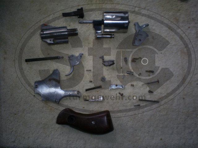 Taurus stainless 6 shot double action .357 magnum parts set $135 ...