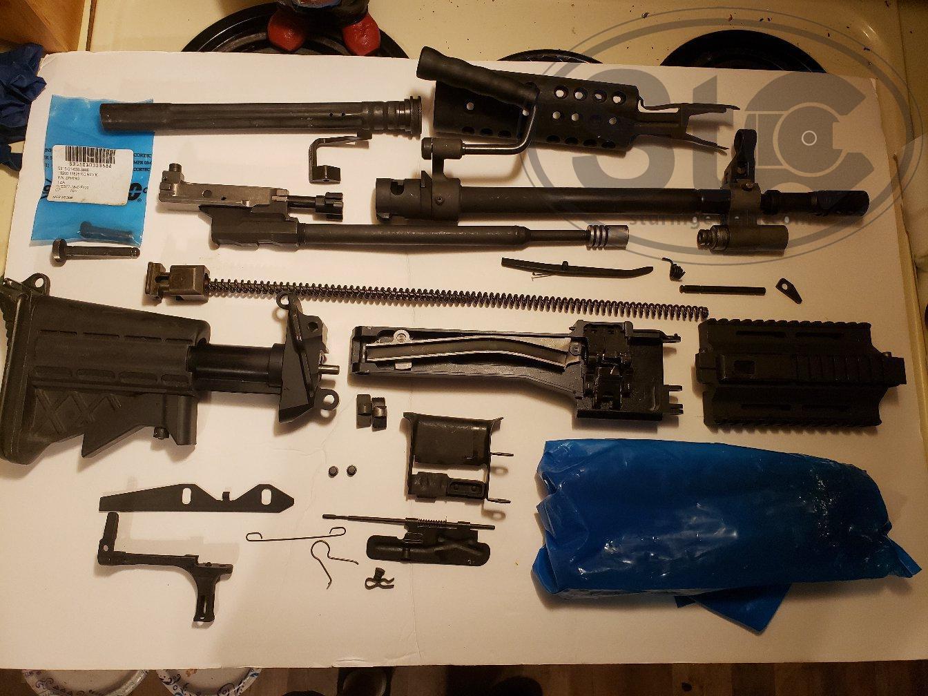 FN M240D/H spade grip group, 240Lima conversion kit Complete auto parts ...