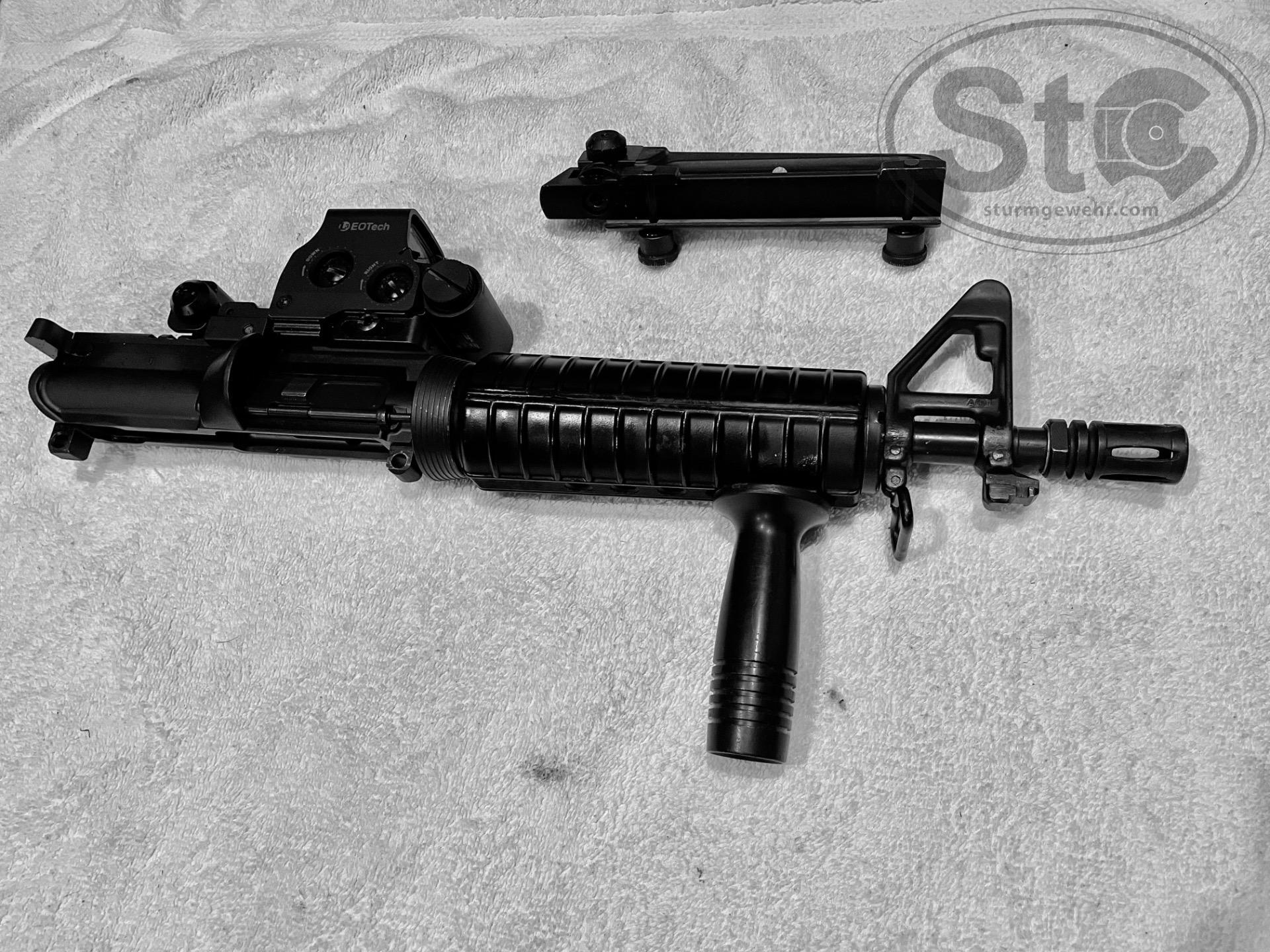 WTS:COLT 635 9MM SUBMACHINE GUN UPPER.SOLD - Parts and Accessories ...