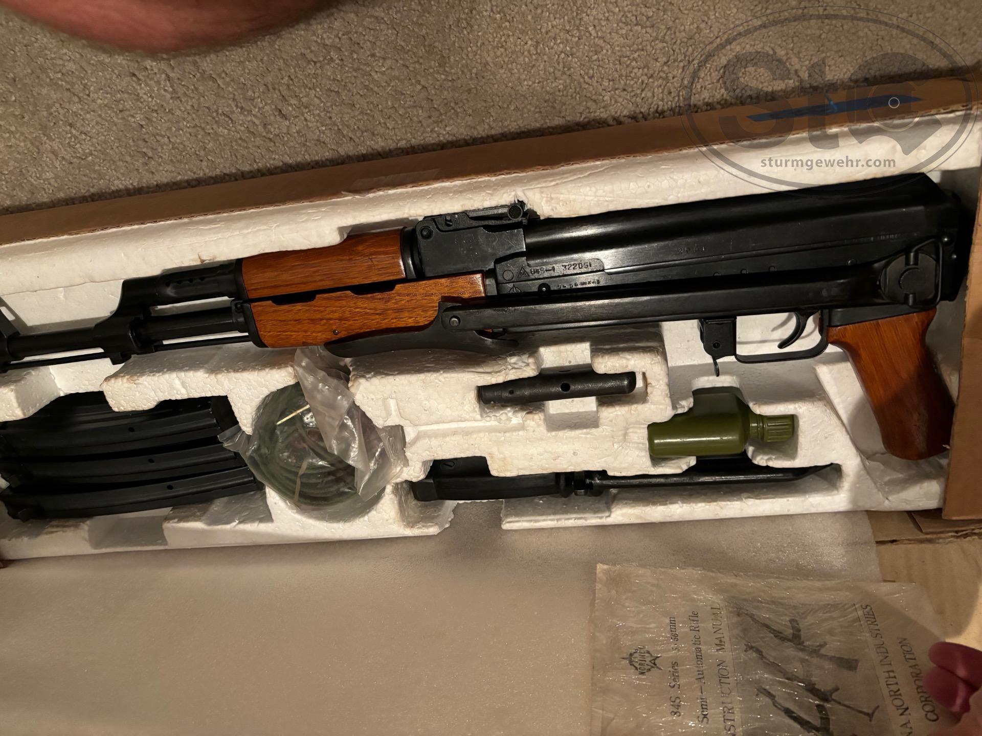 DSA RPD Brand New, AK 84S Unfired, Armalite AR-180 Howa and Sterling ...