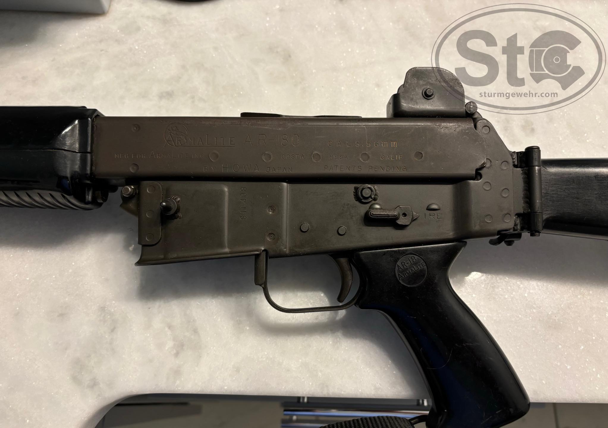 DSA RPD Brand New, AK 84S Unfired, Armalite AR-180 Howa and Sterling ...