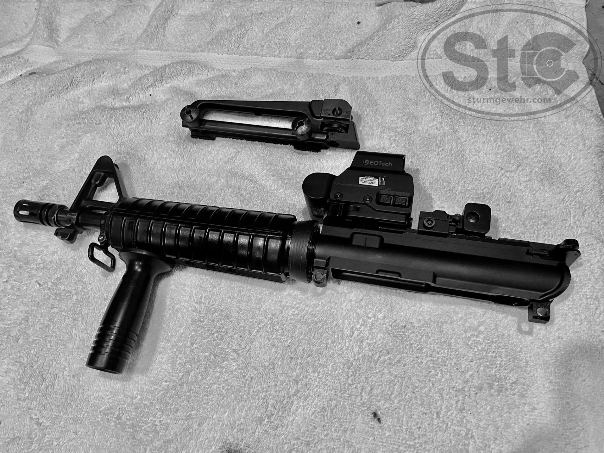 WTS:COLT 635 9MM SUBMACHINE GUN UPPER.SOLD - Parts and Accessories ...