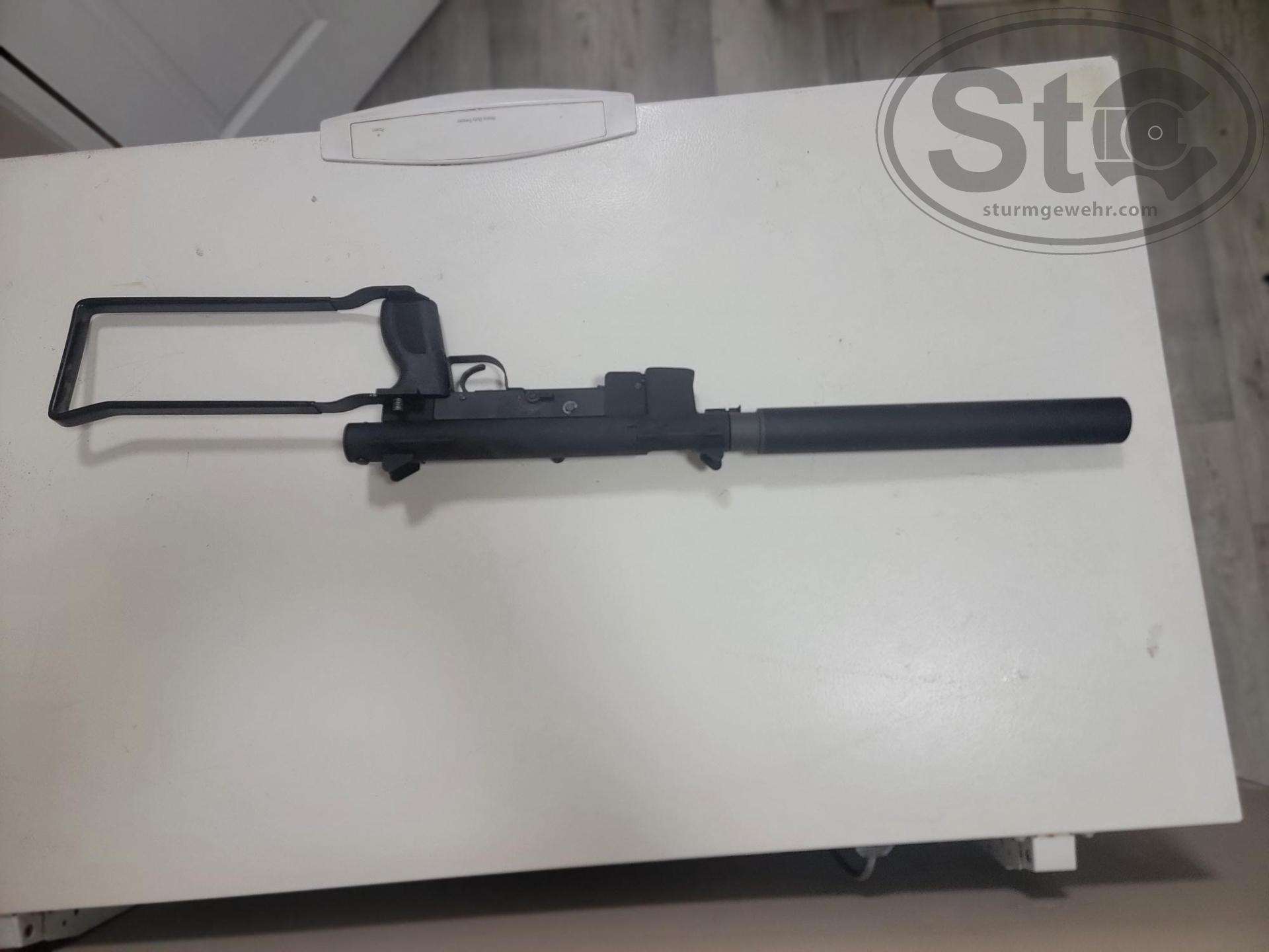 SSOLD - Jim Burgess SW76 9mm Machine gun with matching Suppressor - NFA ...
