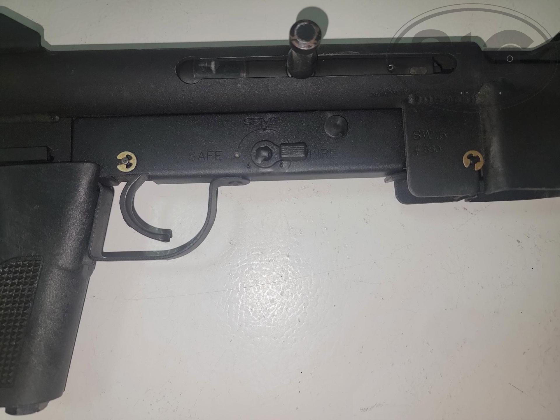 SSOLD - Jim Burgess SW76 9mm Machine gun with matching Suppressor - NFA ...