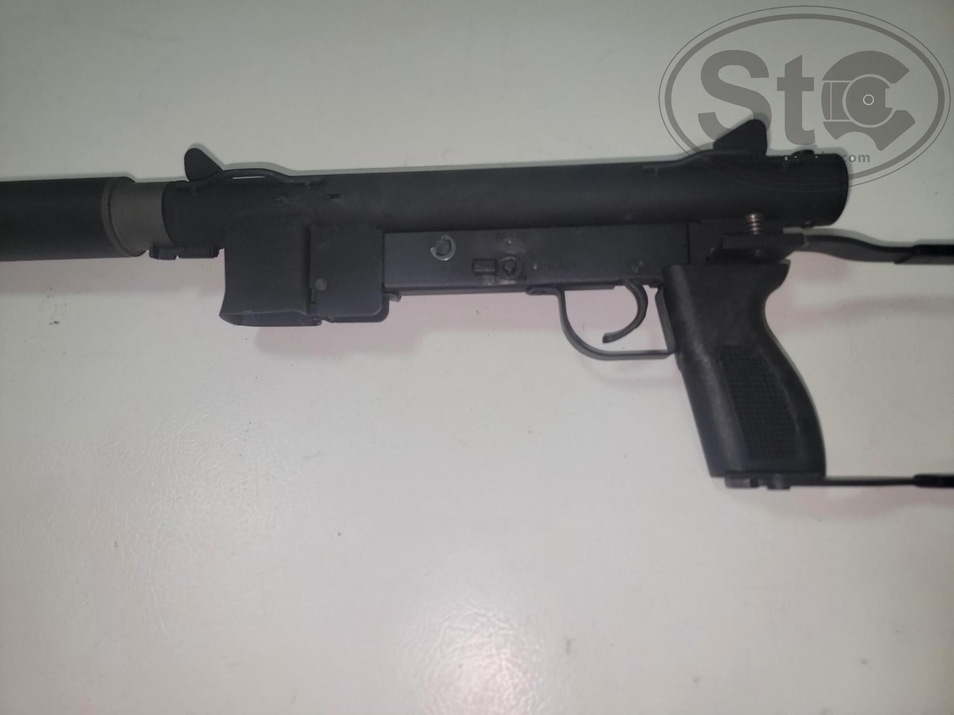 SSOLD - Jim Burgess SW76 9mm Machine gun with matching Suppressor - NFA ...