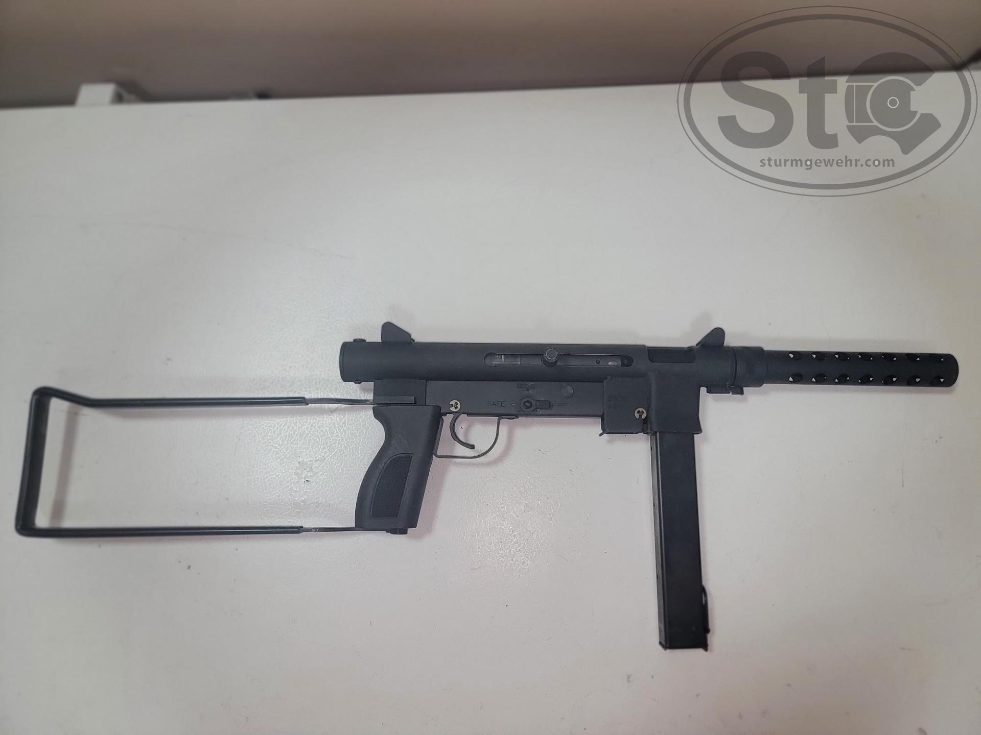 SSOLD - Jim Burgess SW76 9mm Machine gun with matching Suppressor - NFA ...