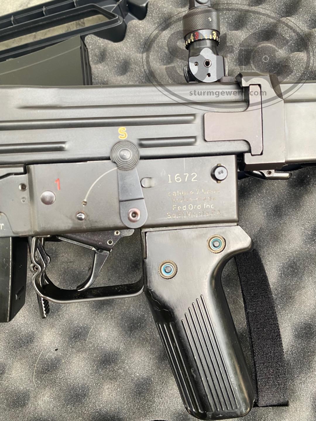 SOLD! WTS Swiss Sig PE57 Original Pre-89 Import w/ Scope Mount 2x Mags ...