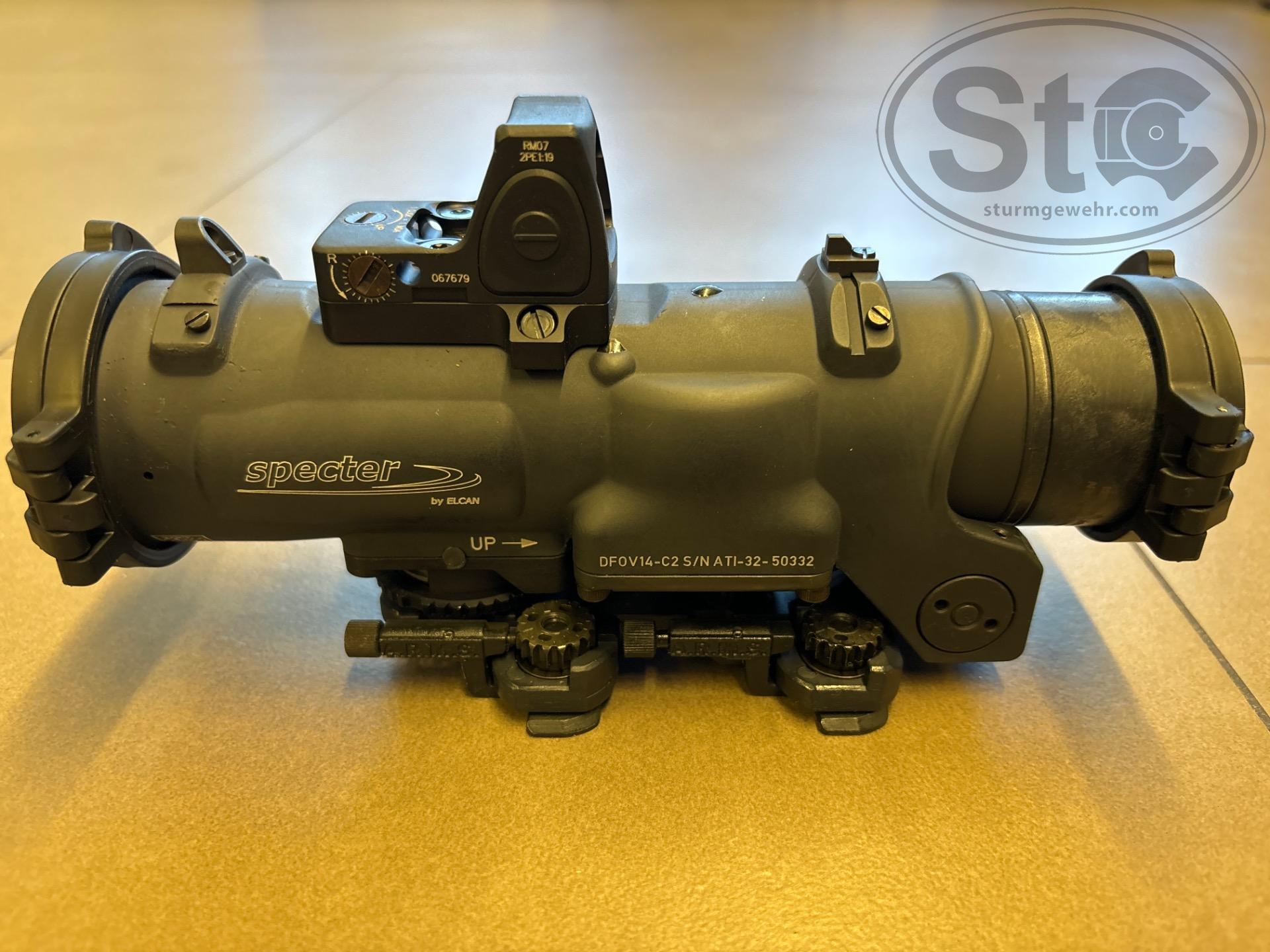 WTS: ELCAN SpecterDR 7.62 Black with Trijicon RMR- SOLD - Parts and ...