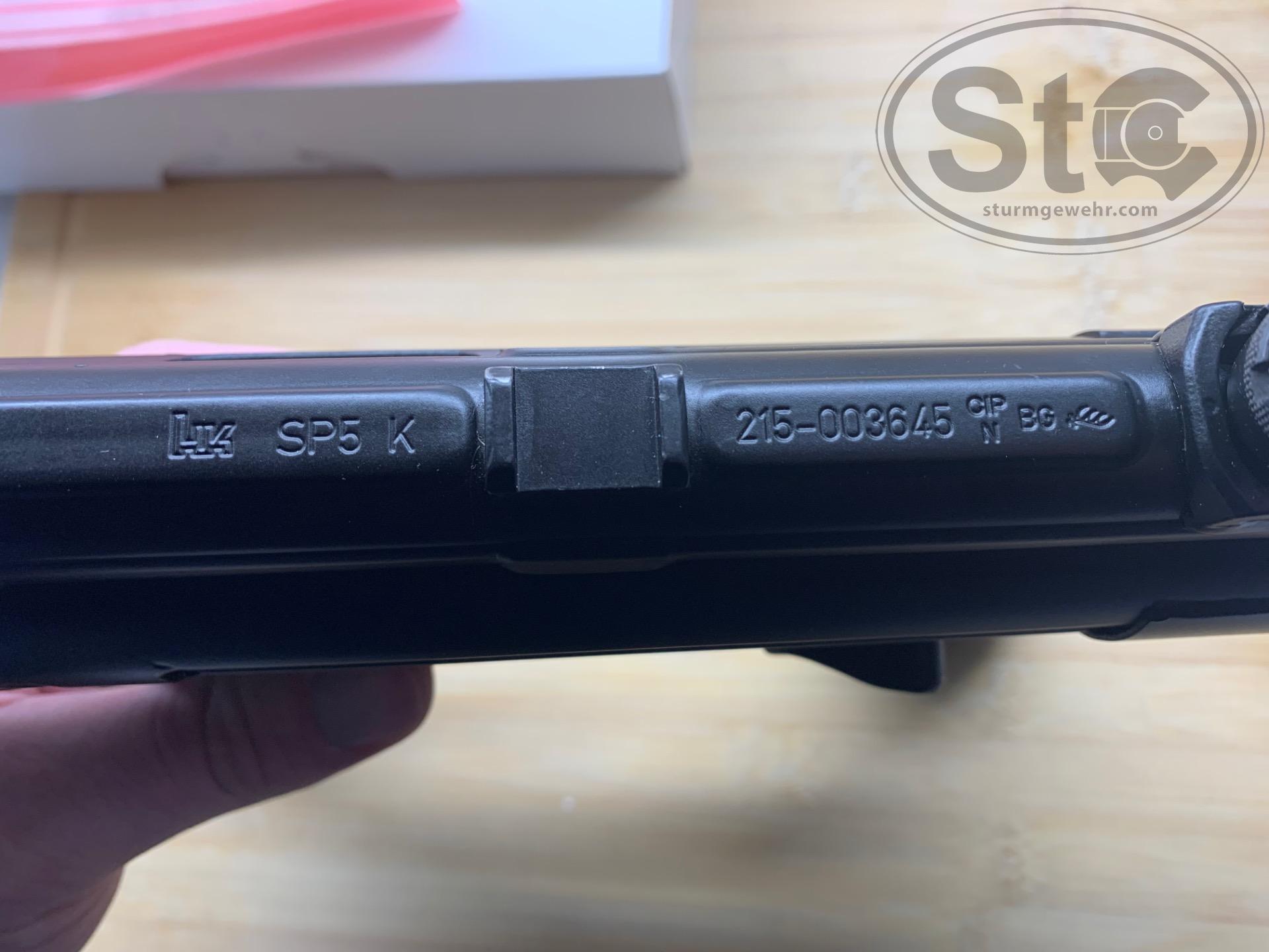 WTS H&K SP5K sold - Semi-Auto Market Board - Sturmgewehr.com Forums