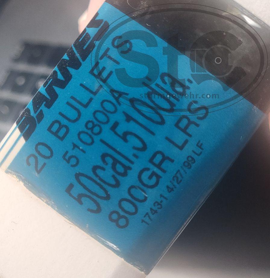 WTS Barnes 50 BMG Projectiles 800 grain LRS - Ammunition - Sturmgewehr ...