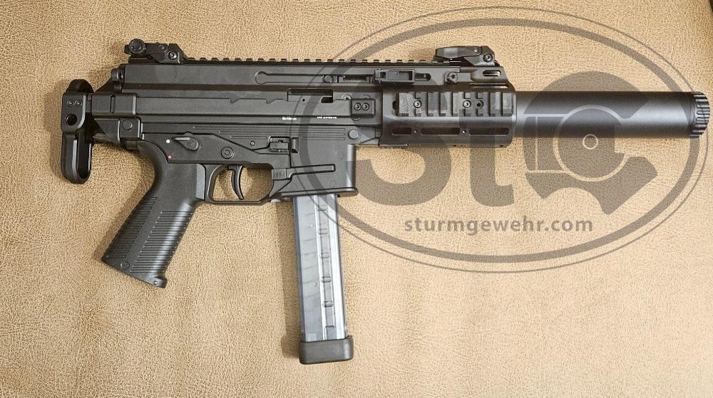 SOLD B&T APC9K SD 2 (Squared) Integrally Suppressed Factory SBR - New ...