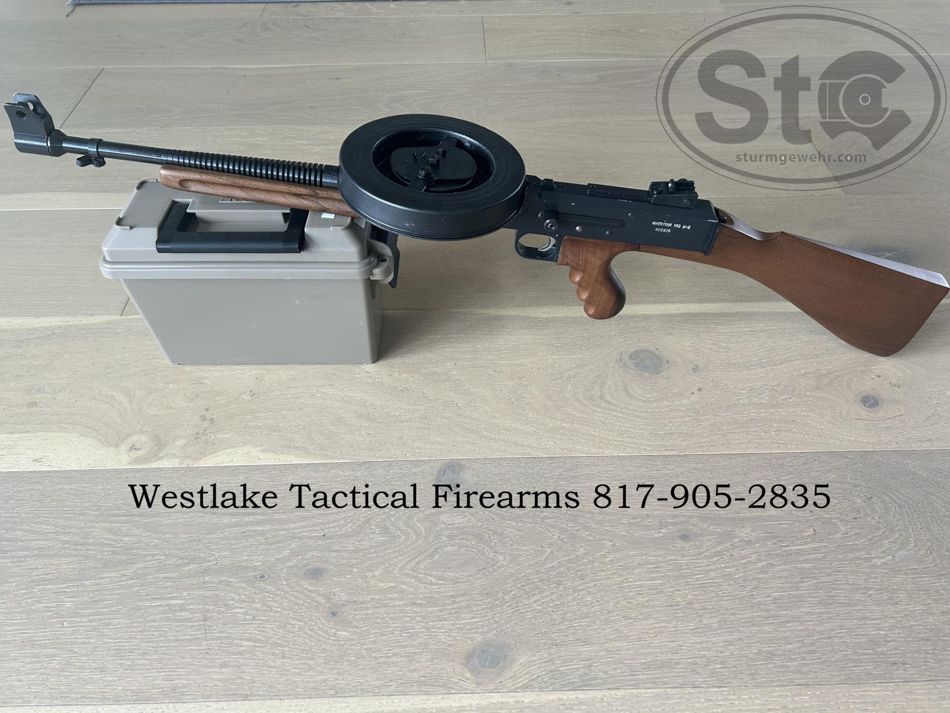 SPF: Pre-Sample Voere American 180 M-2 .22LR Machinegun $12K - NFA ...