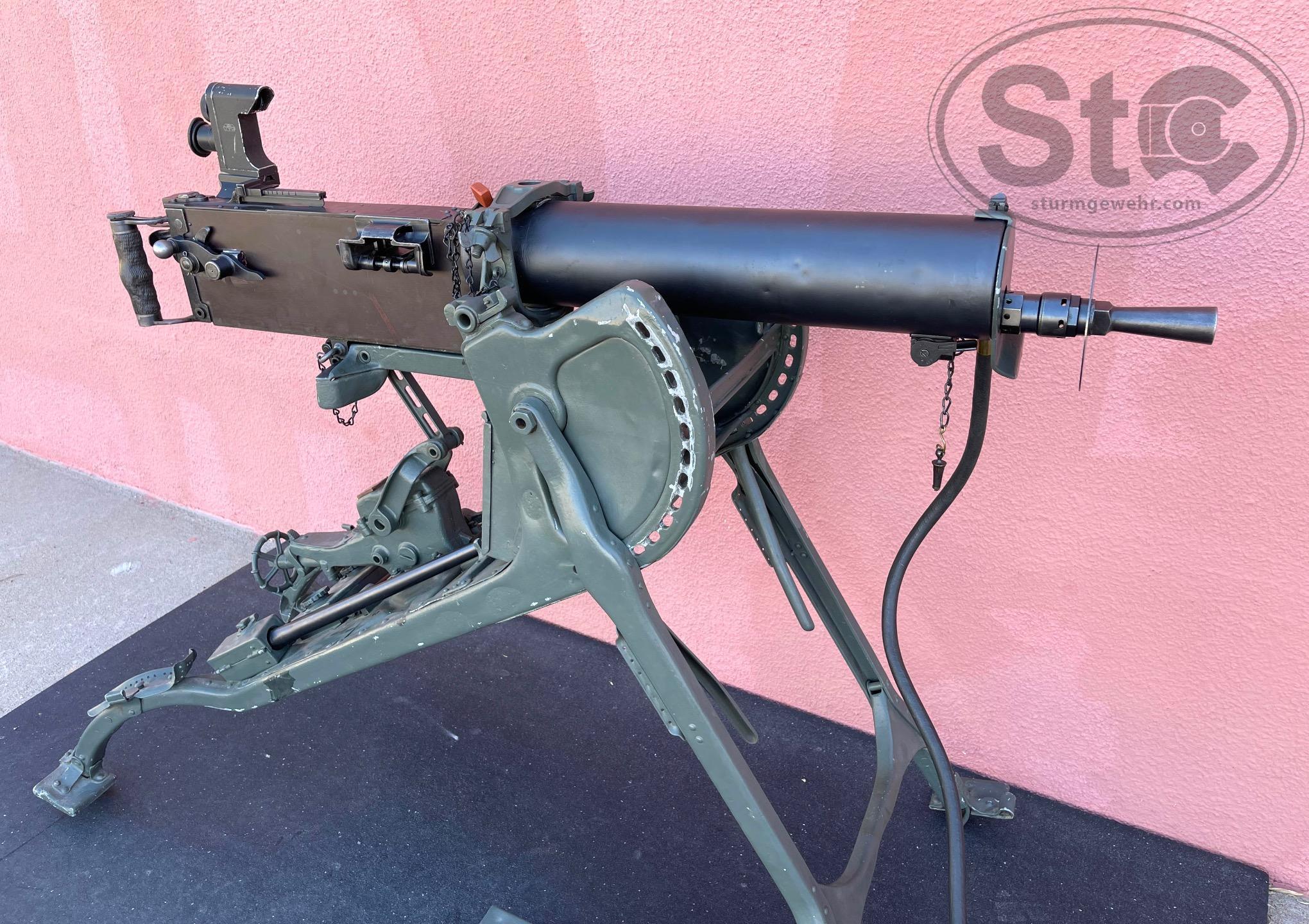 Maxim Belt Fed Machinegun, Sled Mount Accessories - Excellent Shooter ...
