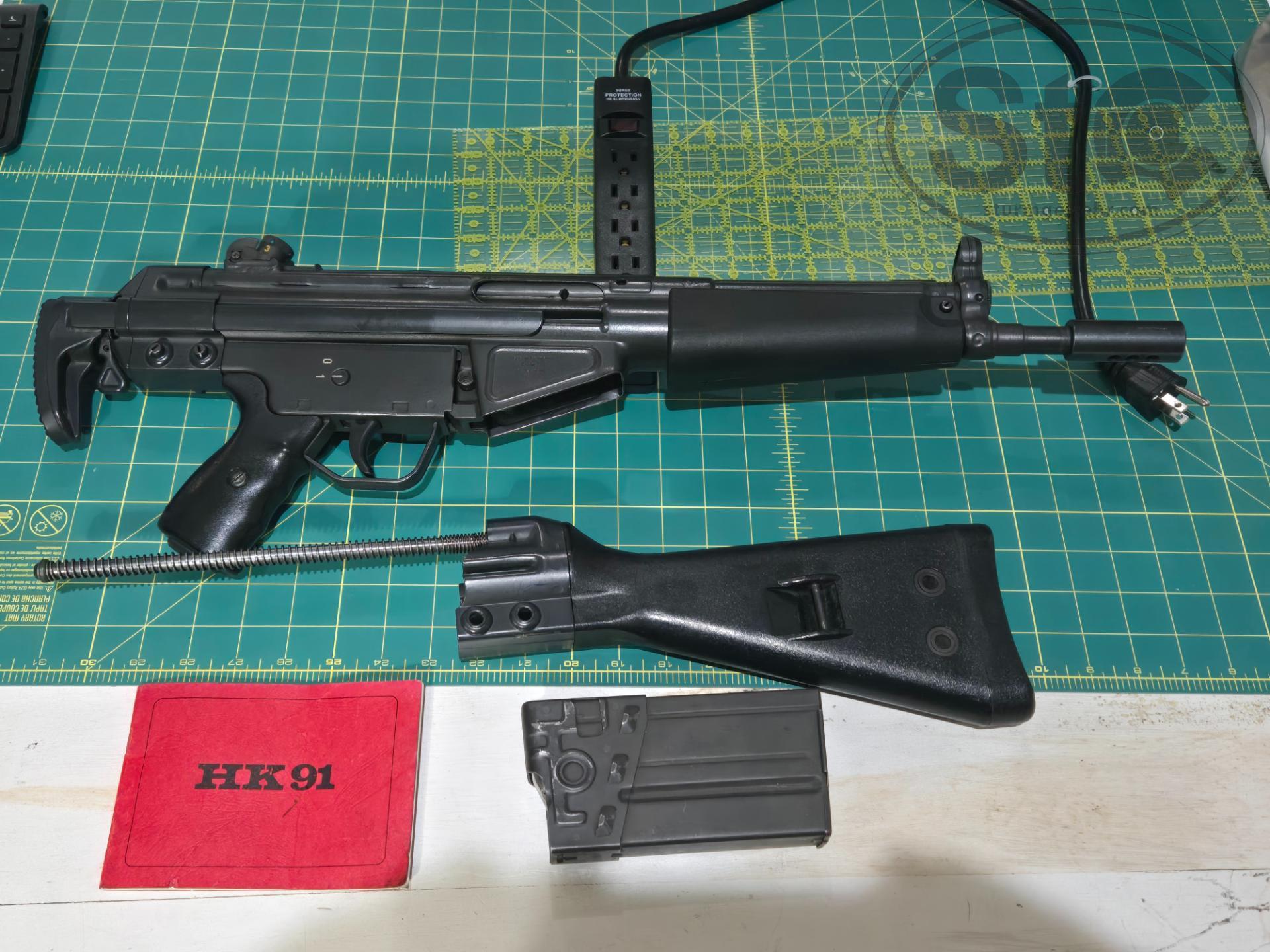 H&K fully transferable model 91 (G3) Machine Gun, Form 4. SOLD, pending funds. - NFA Market ...